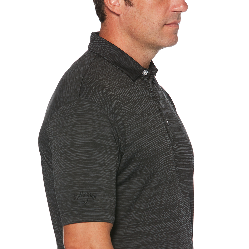 ApparelBus - Callaway CGM737 Men's Broken Stripe Polo
