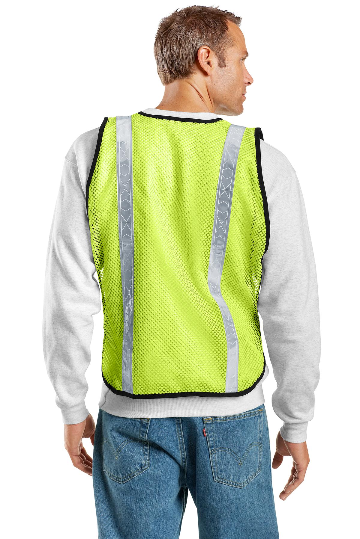 ApparelBus - Port Authority SV02 Mesh Enhanced Visibility Vest.